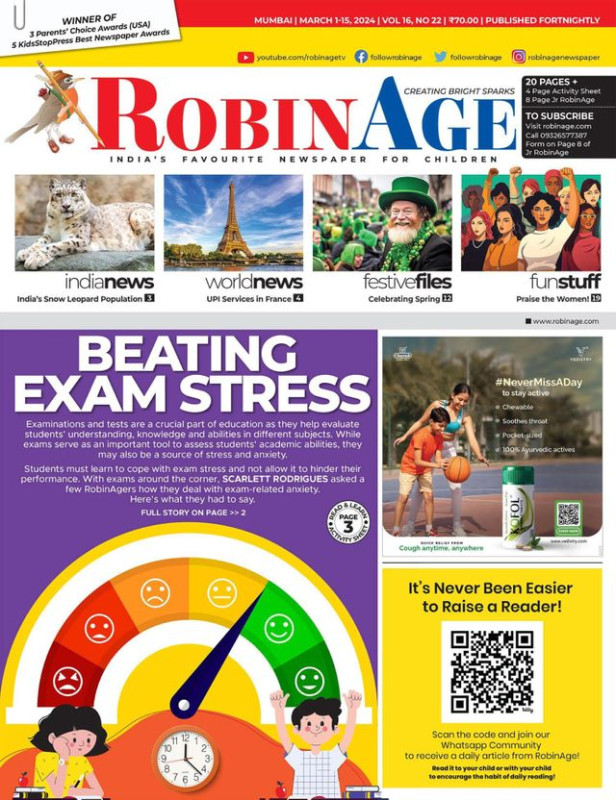 RobinAge Weekly Childrens Newspaper Subscription | Robinage - Deep Prakash