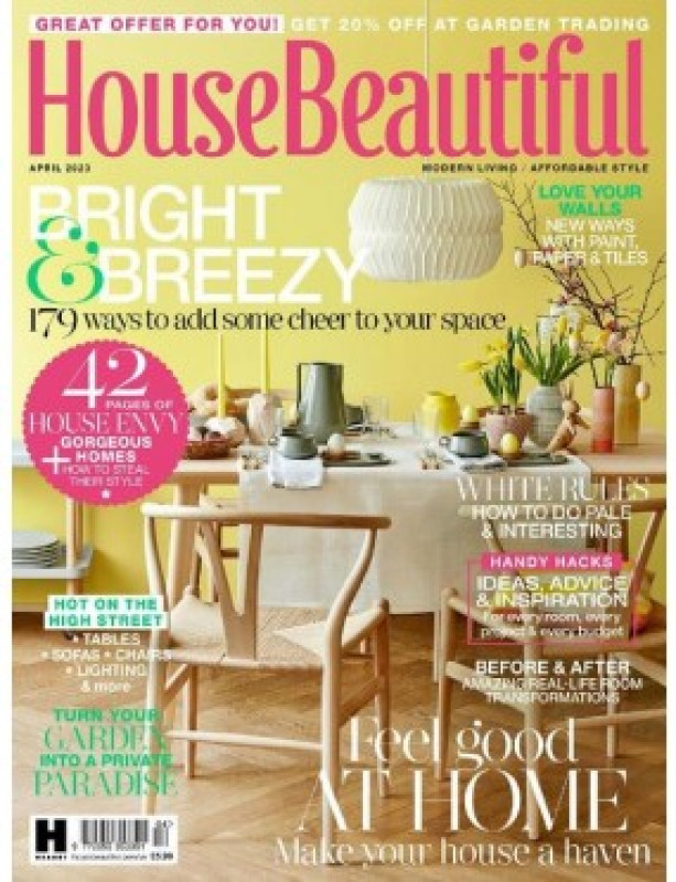 House Beautiful Magazine UK Edition Subscription | Interior Decorating ...